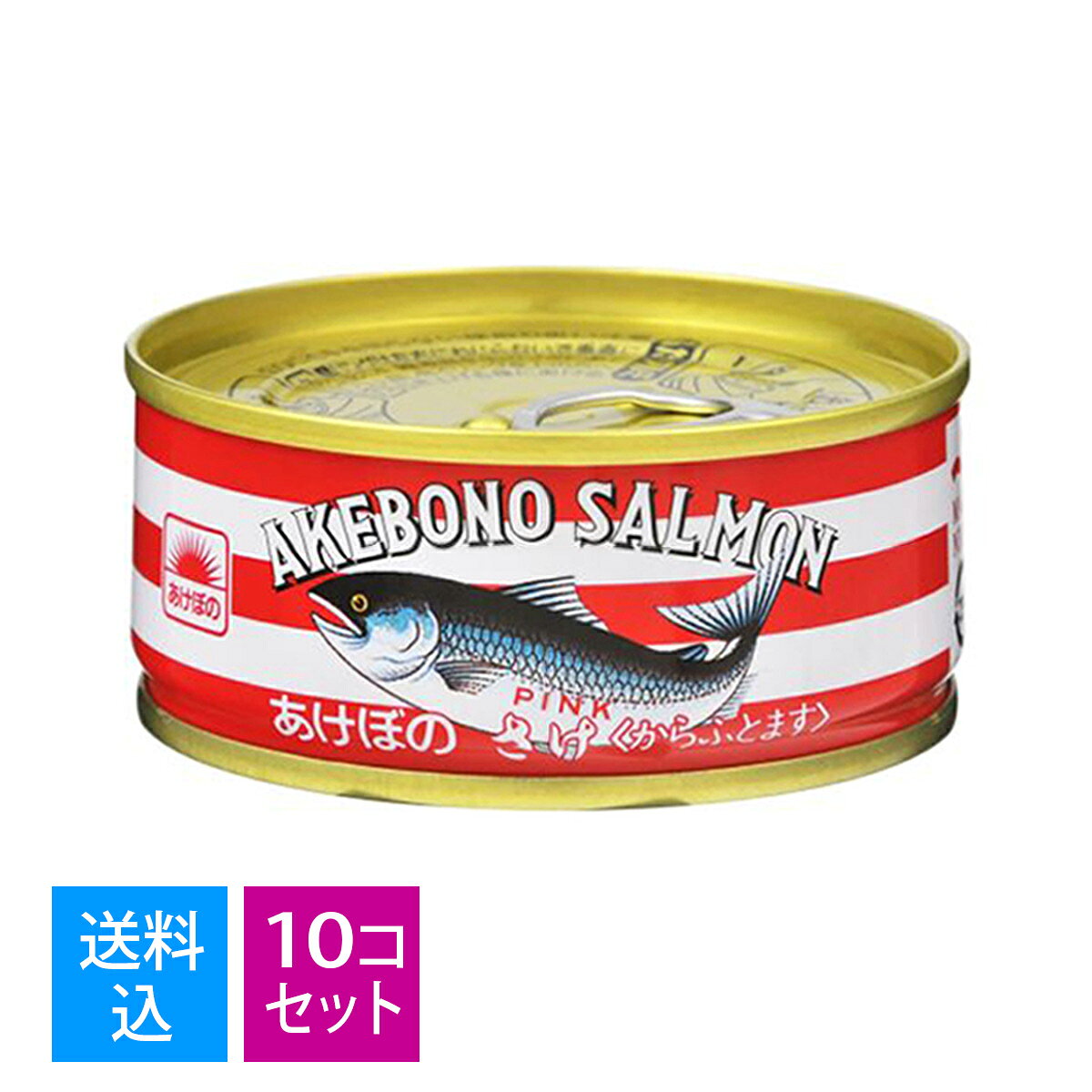 商品名：マルハニチロ あけぼの　鮭水煮　缶詰ブランド：マルハニチロ原産国：日本新鮮なからふとますをそのまま缶に詰めました。JANコード:4902165300062「あけぼの さけ 90g」は、からふとますをそのまま缶に詰めた缶詰です。原材料...
