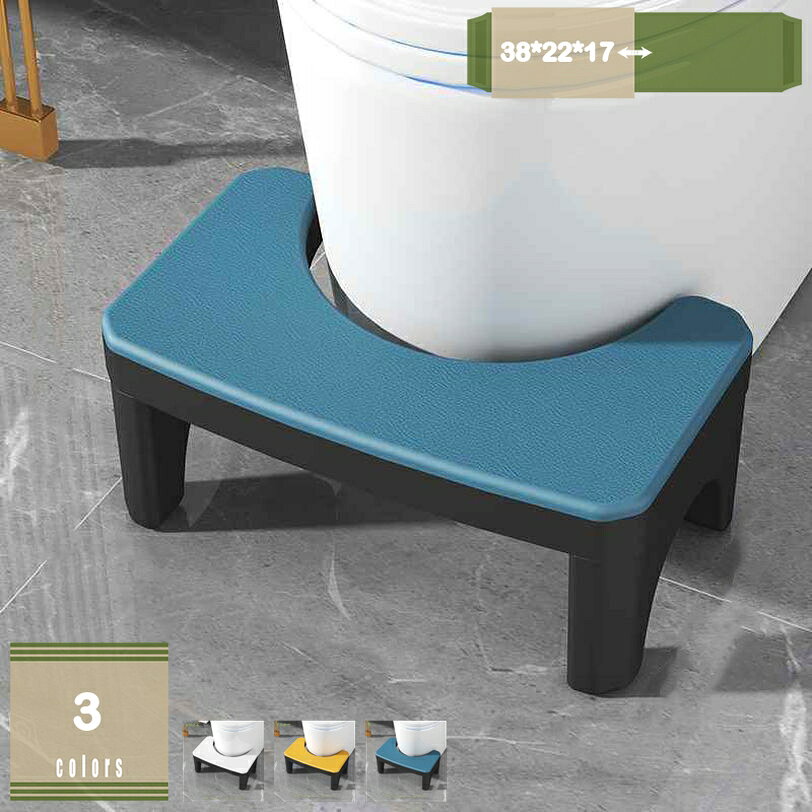 メイン素材：プラスチック【商品仕様】サイズ(約)：38*22*17=幅38×奥22×高17cm、（人工測量なので、多少の誤差がある場合がございます）【長持ちする素材】このトイレ踏み台は軽量で耐久性のあるPP素材で作られており、臭いがなく、大...