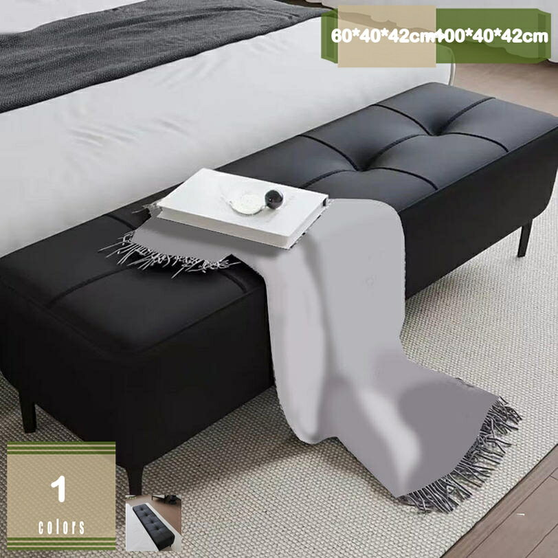 メイン素材：木、PUレザー◆【サイズ】：60*40*42cm 80*40*42cm 100*40*42cm；　 ◆耐荷重：約150kg；◆材質：PUレザー；　【ファブリック】ポリエステル；◆構造部材：木製、ウレタンフォーム；★上質感あるPU...