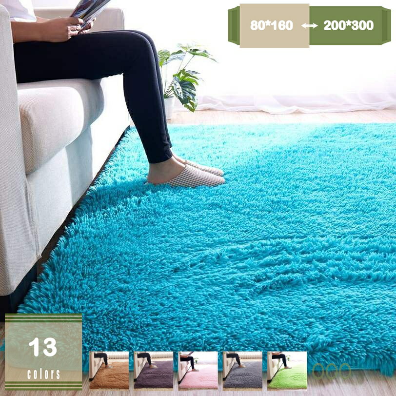 メイン素材：ポリエステル【仕様】素材：ポリエステル100％　裏：滑りにくい加工付き 厚さ：約7mm 起毛の高さ：約30mm　サイズ：80*160 80*200 100*160 120*160 120*200 140*200 160*230 ...