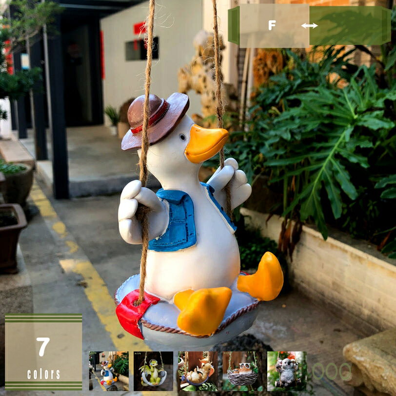 メイン素材：レジン【商品名】ガーデン吊り下げ装飾置物【スタイル】：北欧風【サイズ】：サイズについては写真を参照してください。※サイズ表記は、商品実物の実寸となります。すべて手作業にて採寸を行っておりますので、若干の誤差が生じる場合があります...