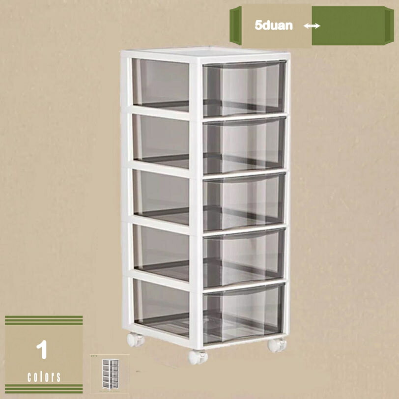 メイン素材：プラスチック★「素材」プラスチック 「サイズ」（cm）5段（5層）：幅33×奥行38×高さ97.5cm※定規で測っているため、サイズは多少の誤差がございます。予めで了承ください。★「分類収納」スペースを合理的に利用するのに役立ち...