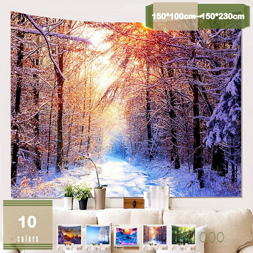 メイン素材：ポリエステル★視覚インパクト：超人気の多機能タペストリーで、とても売れている！絵柄がおしゃれなデザインのタペストリーとして、プリントパターンはクリアで臨場感たっぷり溢れています。ファッションアイテムとして、おしゃれなあなたにぴっ...