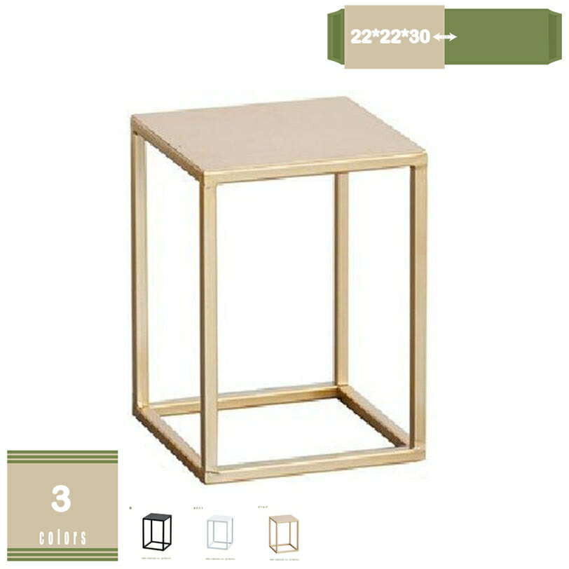 メイン素材：鉄【ガーデンフレーム】サイス(約)：22*22*30cm　豪華な雰囲気を演出してくれます。お正月やクリスマスといった綺羅びやかなシーンにもぴったりです。二層設計を採用するこのフラワースタンドは複数の植木鉢を配置することができます...