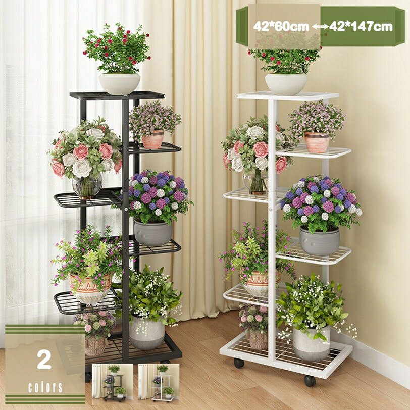 メイン素材：メタル【商品詳細】材質：金属 サイズ：長さ×幅×高さ：3層：42*22*60cm、4層：42*22*87cm、5層：42*22*93cm、6層：42*22*112cm、7層：42*22*137cm、8層：42*22*147cm（...