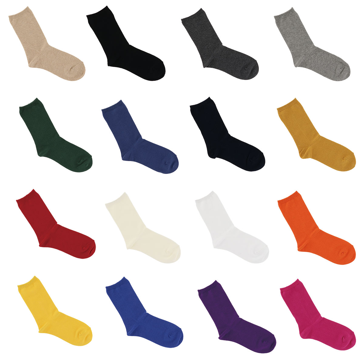 :.☆*.:*: ★ :.☆*.:*: :.☆*.:*: :.☆*.:*: ★ :.☆*.:*: :.☆*.:*: :.☆*.:*:★ :.☆*.:*: 使いやすい無地のクルーソックスです。 日本製、綿素材に全16色ろカラバリも豊富。推しカ...