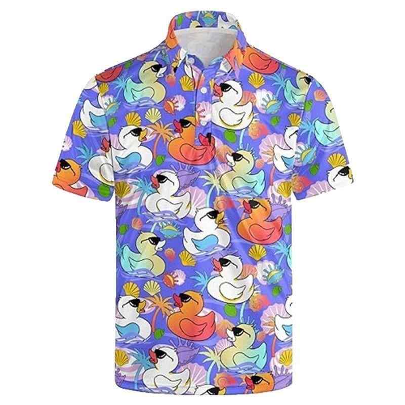 ・カテゴリ: ポロシャツ・スタイル: ベーシック、若者向けトレンド・主な素材: ポリエステル81%〜90%・生地: メッシュ・袖丈: 半袖・シルエット: ルーズフィット・柄: カートゥーン・加工: プリント・厚さ: 普通・シーン: カジュア...