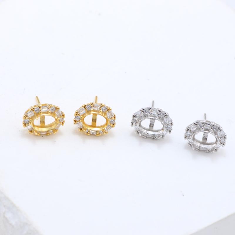 ・カテゴリ: ピアス・イヤリング・スタイル: シンプル・スタイルカテゴリ: ファッション通勤・素材: 925シルバー・カラー展開: 白金色、黄金色
