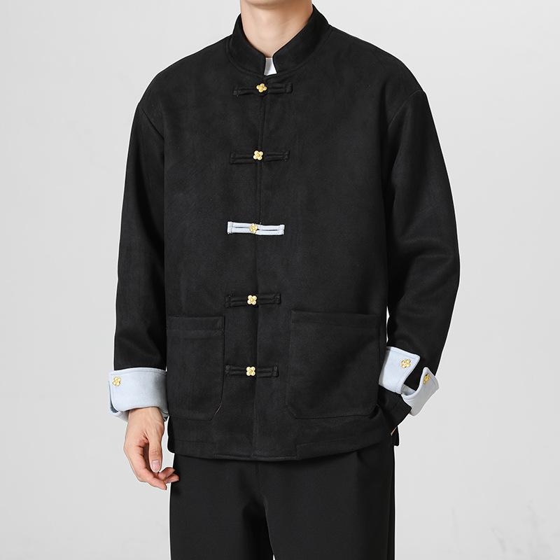・カテゴリ: チャイナ服・スタイル: 中国風・主な素材: ポリエステル・カラー展開: オフホワイト、ブラック、カーキ、ライトグリーン、ダークブラウン・サイズ展開: M、L、XL、2XL、3XL、4XL、5XL