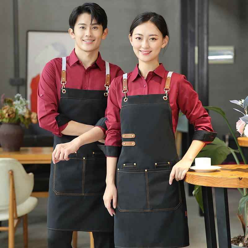 ・カテゴリ: エプロン・適用シーン: 一般作業服・性別: 男女兼用・機能: 吸湿速乾・主な素材: 綿30%、ポリエステル70%・カラー展開: グレー、カーキ、コーヒー、ミリタリーグリーン、ダークブルー、ブラック・サイズ展開: XS・対象年齢...