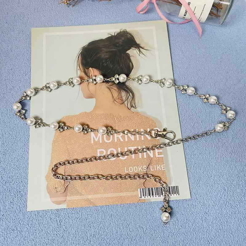 ・カテゴリ: ウエストチェーン・性別: 女性用・対象年齢: 青年層・素材: 金属・装飾: ラインストーン・カラー展開: シルバー、ゴールド・スタイル: ファッション・チェーンタイプ: シングル・長さ: 105cm・適応シーズン: 春、夏、秋...