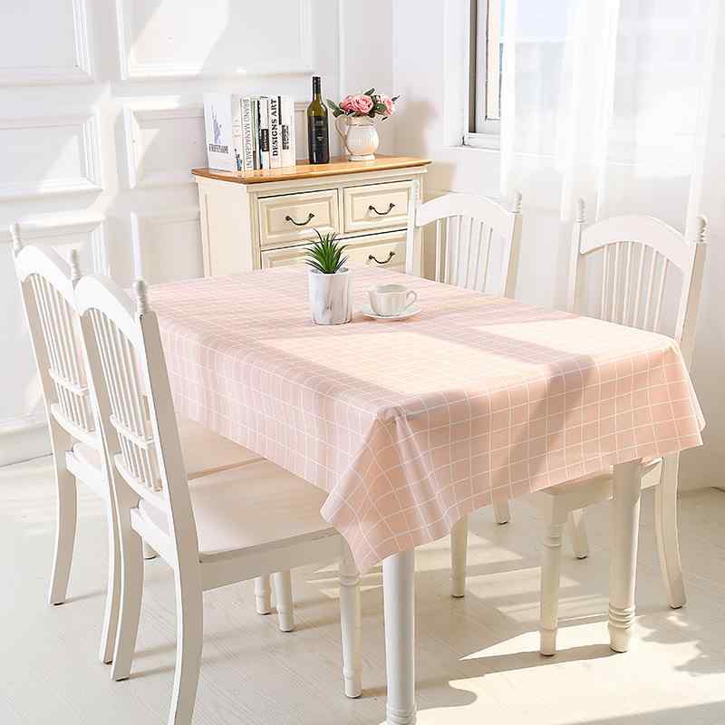 ・素材: PEVA・主な素材の割合: 100%・カテゴリ: テーブルクロス・形状: 長方形・カラー展開: 白格子、ピンク格子、緑格子、灰格子、ライトブラウン格子、明るい緑格子・サイズ展開: 90x137cm、137x137cm・機能: 防水...