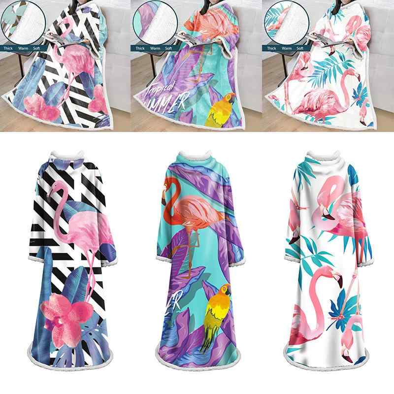 ・カテゴリ: 袖付き毛布・重量: 1200g・カラー: マルチカラー・スタイル: モダンシンプル・サイズ: 約127x178cm、袖丈65cm