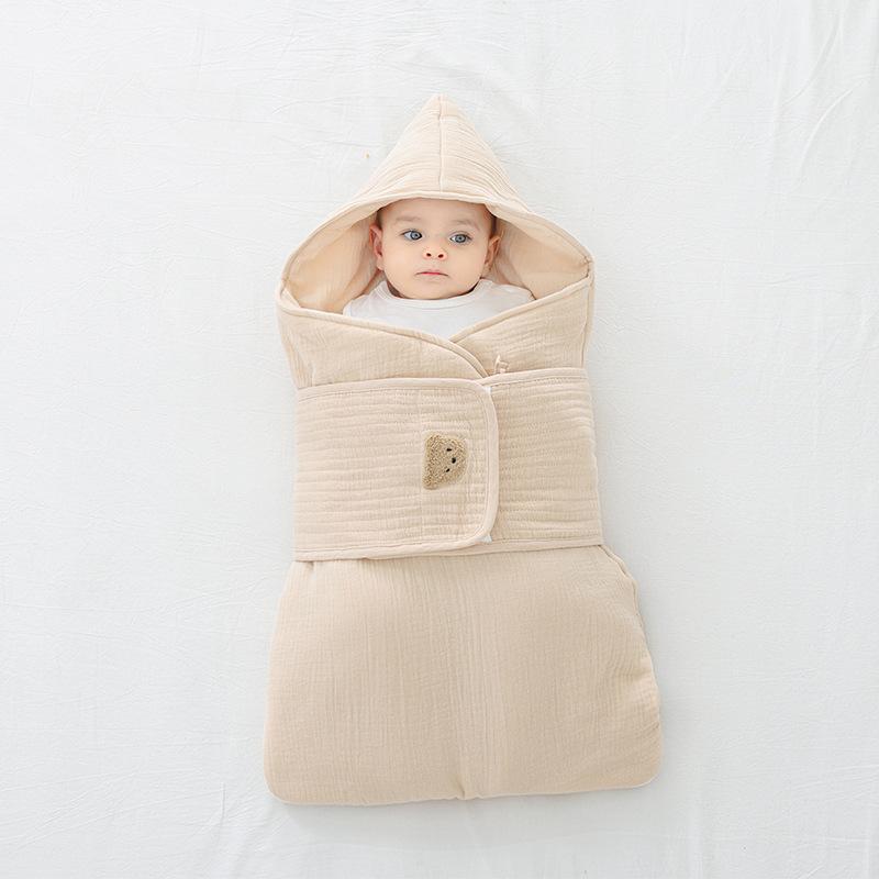 ・カテゴリ: スリーピングバッグ・対象年齢: 乳幼児・スタイル: 繭型・生地: 綿・裏地: 綿・中綿: PP綿・厚さ: 厚手・ジッパー素材: ナイロン・柄: 無地・カラー展開: オフホワイト、グレー、ダークカーキ、ライトピンク・安全基準: A類