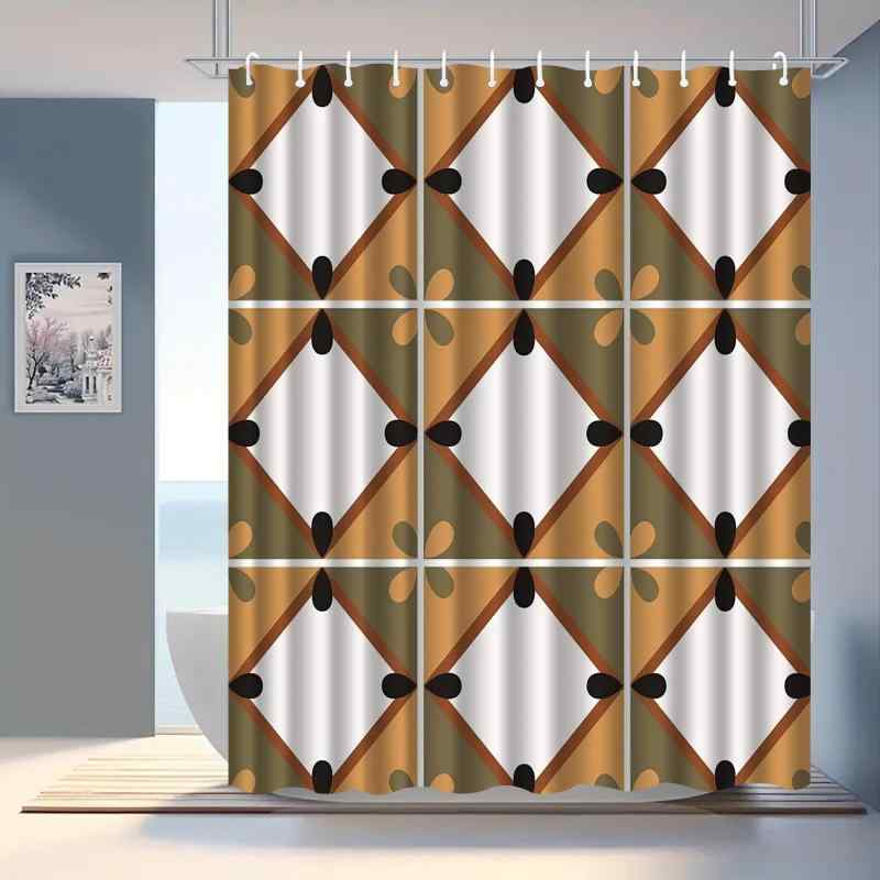 ・主な素材: ポリエステル・スタイル: モダンシンプル・サイズ展開: 90x180cm、120x180cm、150x180cm、180x180cm、180x200cm・カテゴリ: 防水シャワーカーテン・特徴: 穴あけ不要