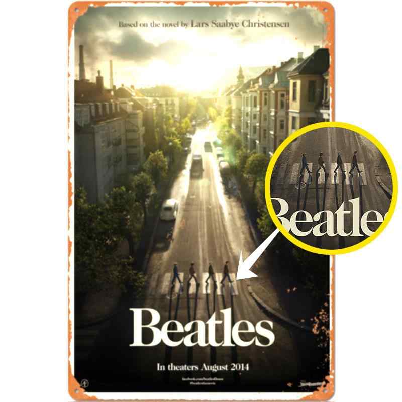 ・主な素材: ブリキ・形式: 組み合わせタイプ・柄: 人物・デザインシリーズ: ビートルズシリーズ・額装方法: フレームレス・外枠素材: 金属・絵画素材: 鉄・パネル数: 3枚以上・カテゴリ: 装飾画、掛け画・スタイル: モダン・加工技術:...