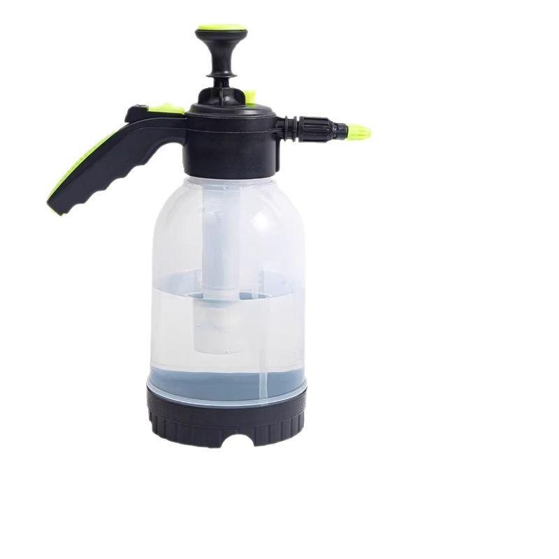 ・素材: プラスチック・タイプ: じょうろ、スプレーボトル・容量: 2L・カラー: ブラック・特徴: 厚手・用途展開: クリーニング用、じょうろ用・クリーニング用付属: 延長ロッド、ガラススクイージー