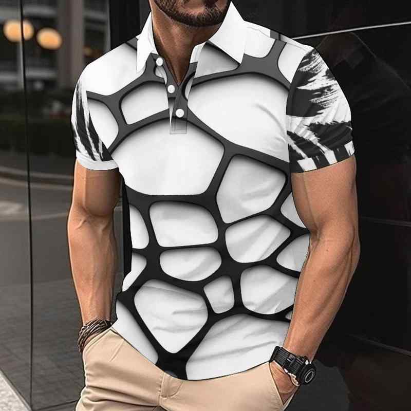 ・カテゴリ: ポロシャツ・スタイル: ベーシックカジュアル・主な素材: ポリエステル・主な素材含有率: 96%以上・生地: バードアイ生地・袖丈: 半袖・柄: 配色・シルエット: ルーズフィット・厚さ: 薄手・加工: プリント、染め・機能:...