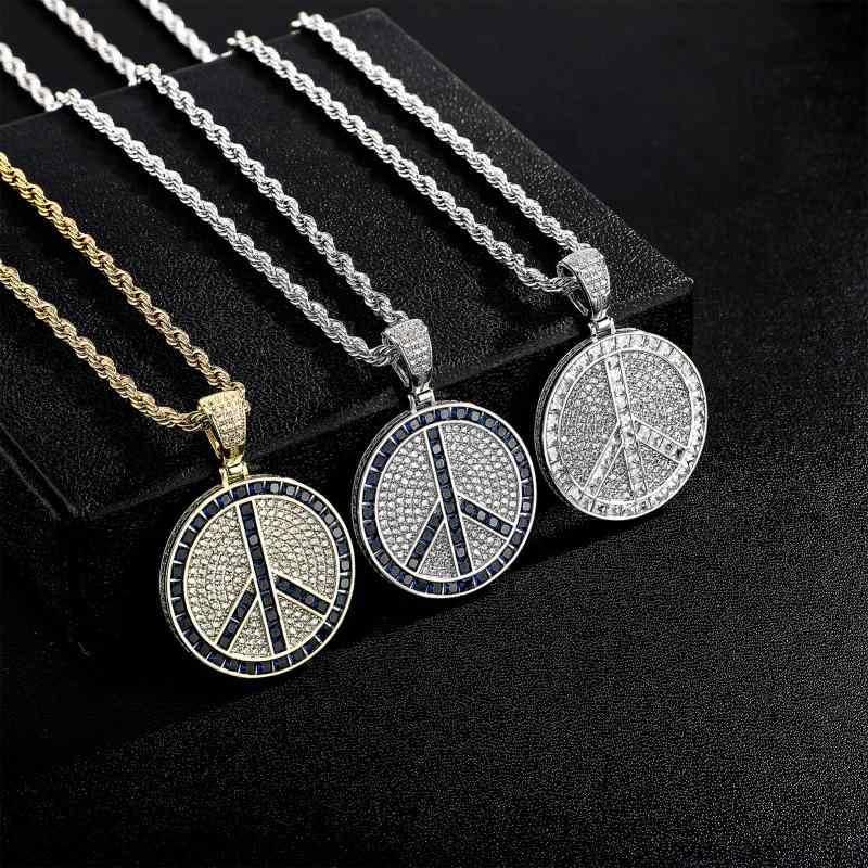 ・カテゴリ: ネックレス・素材: 銅・加工方法: 電気メッキ・スタイル: ヒップホップ・デザイン: 幾何学模様・カラー: ホワイト、ゴールド、シルバー