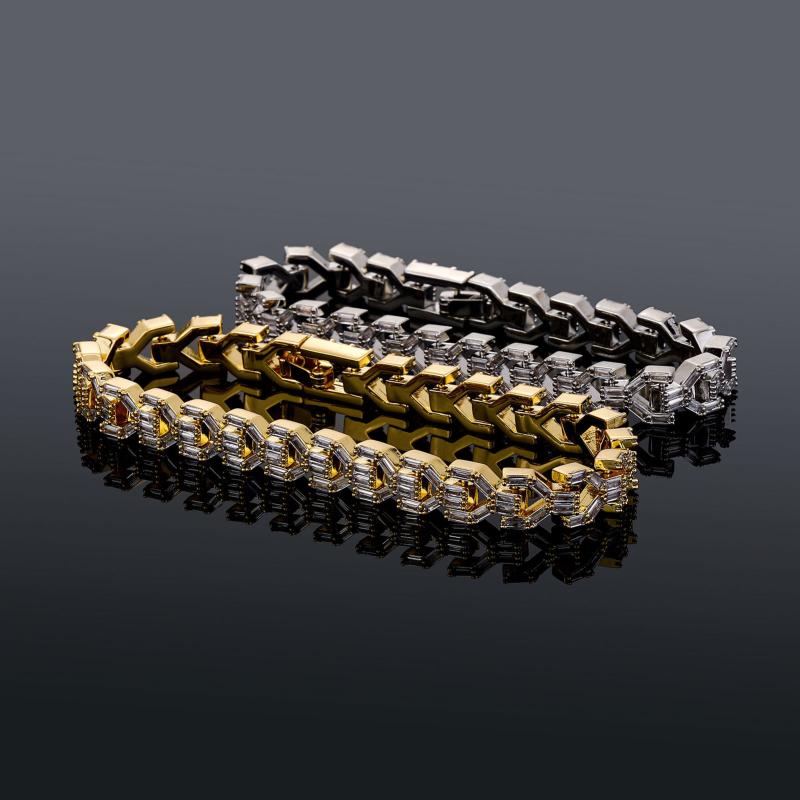 ・カテゴリ: ブレスレット・素材: 銅・加工: 象眼・スタイル: 個性的・スタイル分類: 個性的なトレンド・対象: 男女兼用・カラー展開: ゴールド、シルバー・長さ: 17.78cm、20.32cm