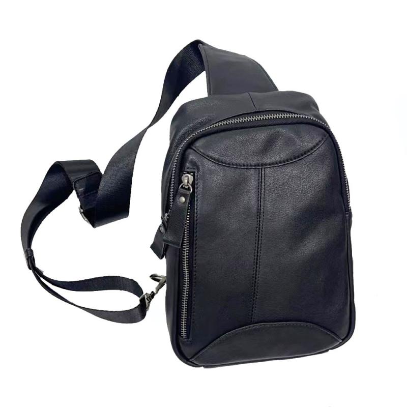 ・スタイル: 越境トレンド・素材: 本革・革の種類: 牛革・機能: 耐摩耗性・柄: 無地・デザイン要素: ステッチ・裏地素材: ポリエステル綿・色: 黒・適用シーン: 日常使い・収納PCサイズ: 約20.32cm・性別: 男性・カテゴリ: ...