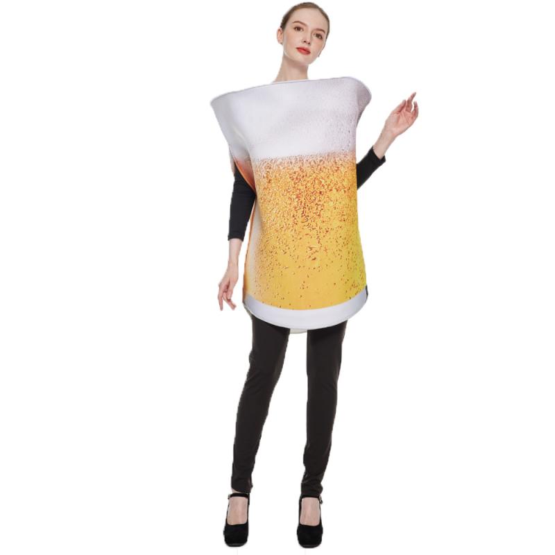 ・カテゴリ: 舞台衣装・性別: ユニセックス・主な素材: ポリエステル80%・カラー: ビールジョッキ・サイズ: フリー・テーマ: 欧米ファンタジー・誤差: 1-3cm