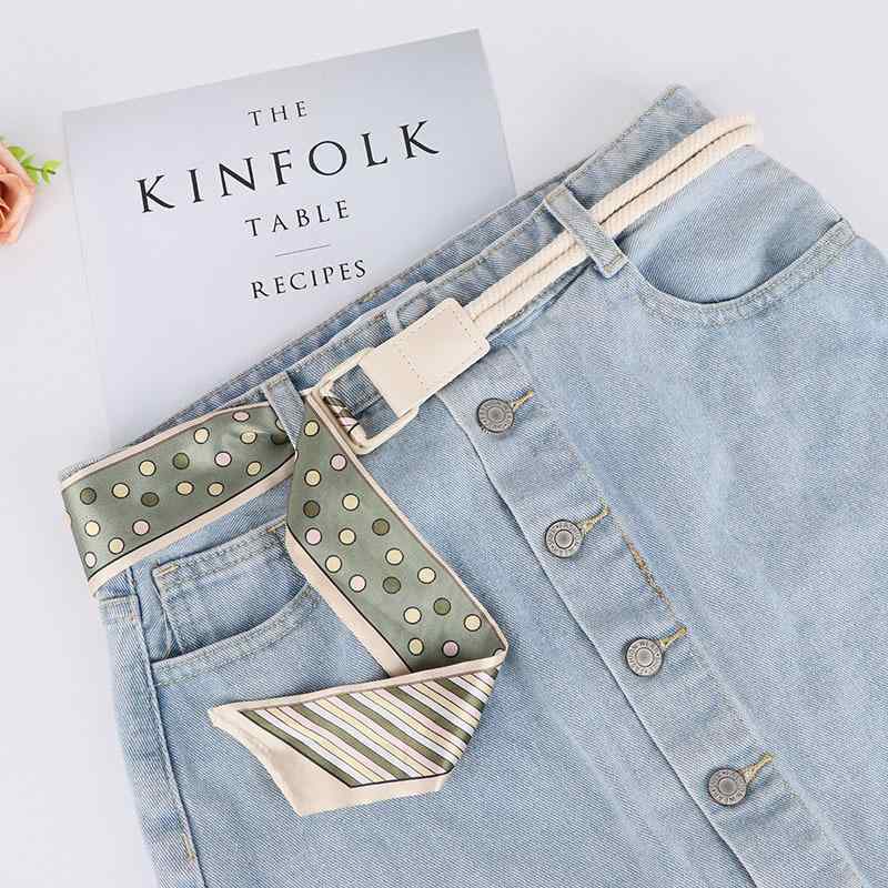 ・主な素材: 織布・バックル素材: 合金・留め具: ダブルリング・カラー展開: ホワイト、ブラック、グリーン、ダークグリーン、レオパード柄・幅: 細身 (2cm未満)・スタイル: 個性派・流行要素: 民族調