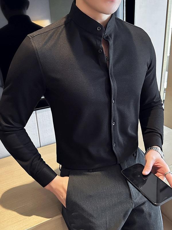 ・カテゴリ: シャツ・スタイル: 韓国風・主な素材: ポリエステル87%混紡・素材機能: 洗濯機洗い可、防しわ、耐摩耗、防寒・生地番手: 30番手・デザイン: カーディガンタイプ・フィット: レギュラーフィット・ネックライン: スタンドカラ...