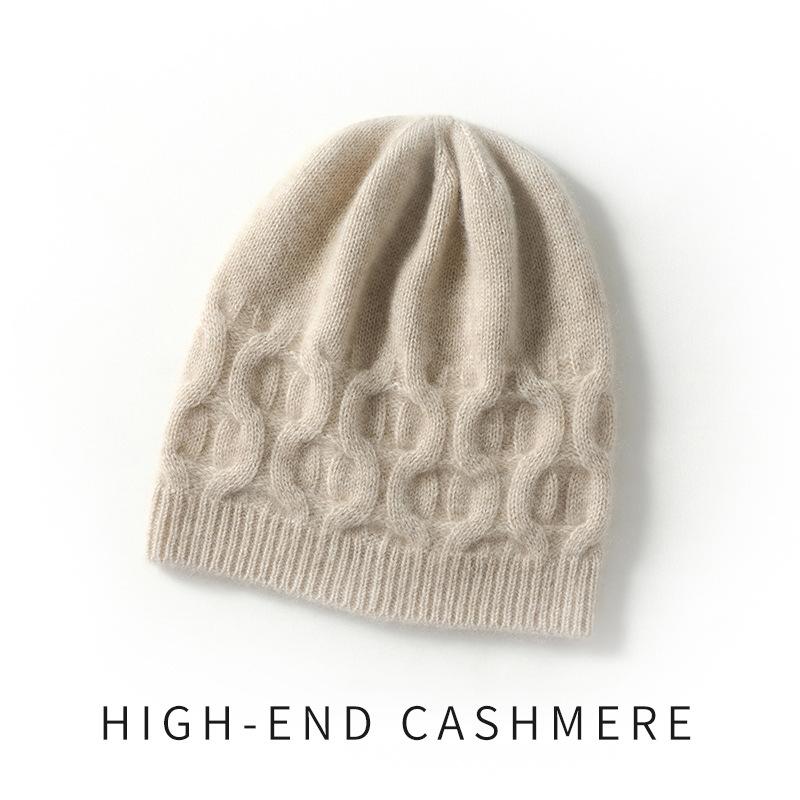 ・カテゴリ: ニット帽・柄: スクエア柄・帽子の形: ラウンドトップ・カラー展開: 原絨米、紫絨駝、ライトグレー、ダークグレー・サイズ展開: フリーサイズ・機能: 保温・主な素材: カシミヤ100%・スタイル: ファッションOL、シンプル、...