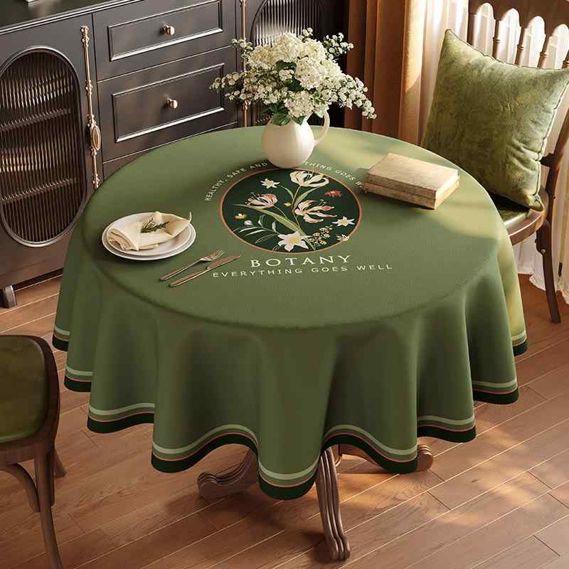 ・カテゴリ: テーブルクロス・スタイル: アメリカン・素材: 麻・形状: 円形・柄: 植物花柄・機能: 防塵, 装飾・カラー展開: レトロフラワーA, レトロフラワーB, レトロフラワーC, レトロフラワーD, ランダムフラワーA, ランダ...