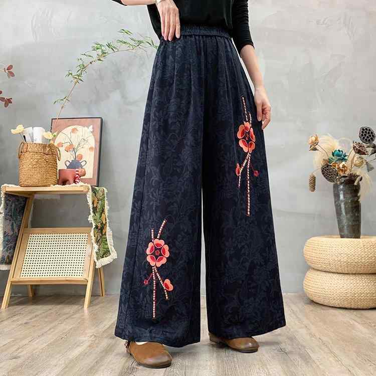 ・カラー展開: ブラック、ダークグリーン、ネイビー・サイズ展開: XL、2XL、3XL、4XL・主な素材: 綿ポリエステル混紡・スタイル: エスニック、レトロ、エレガント・伸縮性: 微ストレッチ・シルエット: ルーズフィット・デザイン: ポ...