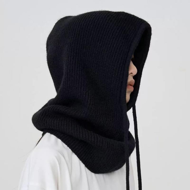 ・カテゴリ: ニット帽・帽子の形状: ラウンドトップ・つばの有無: なし・カラー展開: ベージュ、グレー、ブラック、ワインレッド、カーキ、ブルー、キャラメル・機能: 保温・スタイル: 韓国風、カジュアル、フェミニン・主な素材: アクリル10...