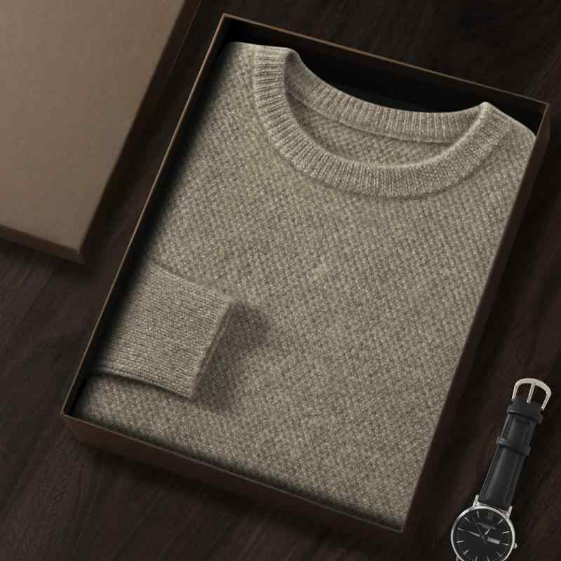 ・カテゴリ: カシミヤセーター・スタイル: プルオーバー・フィット: ルーズフィット・ネックライン: クルーネック・袖丈: 長袖・厚さ: 厚手・テイスト: 韓国風・柄: 無地・カシミヤ混率: 95%以上・着用シーン: カジュアル・加工: ノ...