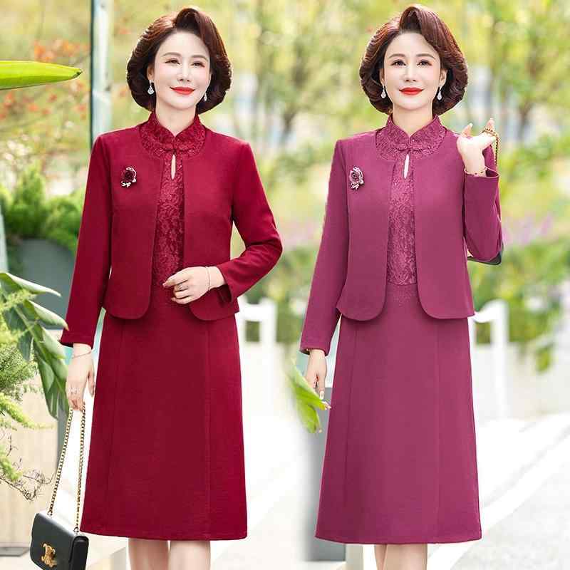 ・カテゴリ: ワンピース・スタイル: レトロ、ヴィンテージ、中国風・主な素材: ポリエステル95%以上・ネックライン: ハイネック・袖丈: 長袖・袖タイプ: レギュラー袖・シルエット: Aライン・丈: ミディ丈・ウエスト: ミドルウエスト・...