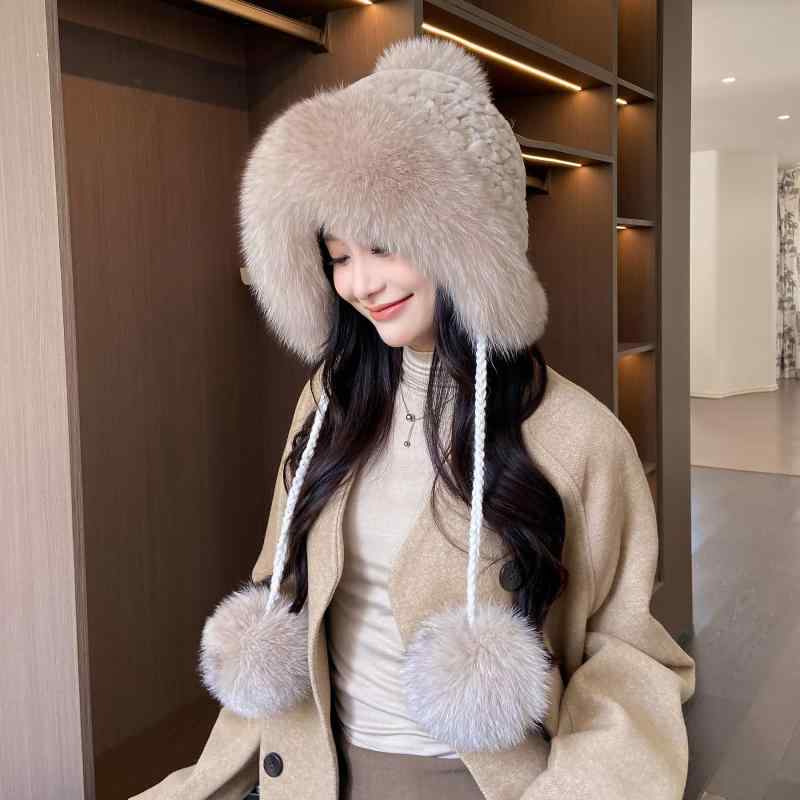 ・カテゴリ: ロシア帽・帽子の形: ラウンドトップ・つばの形: 短め・カラー展開: ミルクコーヒー、グレー、オフホワイト、ココナッツホワイト、ミルクベージュ、ミルクティー、ブラック・サイズ: フリーサイズ（伸縮性あり）・機能: 首元保護、保...