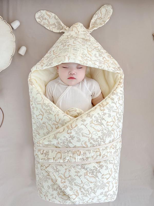 ・カテゴリ: おくるみ・主な素材: 綿95%以上・季節: 冬、秋・詰め物: 綿・柄: 動物、無地、キャラクター、アルファベット、花柄、ドット・カラー展開: フォレストラビット、フラワーメッセージ、カラフルピエロ、カラフルドット、パーティーベ...