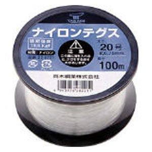 高木綱業（株） 高木 ナイロンテグス 20号 黒コイル 228221