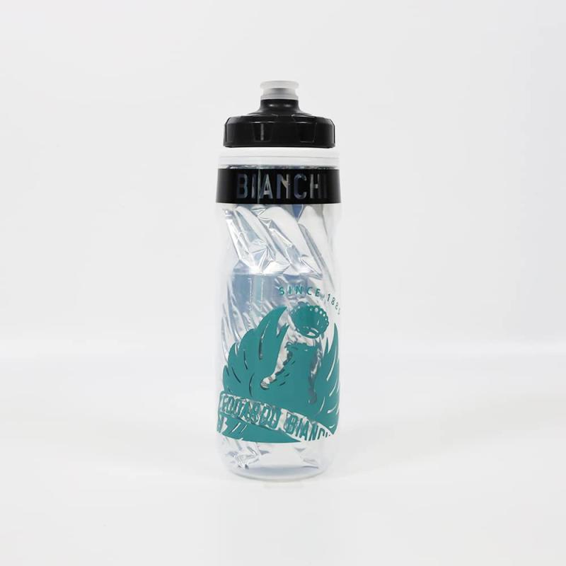 Bianchi(ビアンキ) インサレイトボトル チェレステ 自転車 ウォーターボトル サイクルボトル 600ml 2層構造 保冷機能 氷 ロードバイク クロスバイク C-SPORTS1 C-SPORTS2 NIRONE ロゴつき