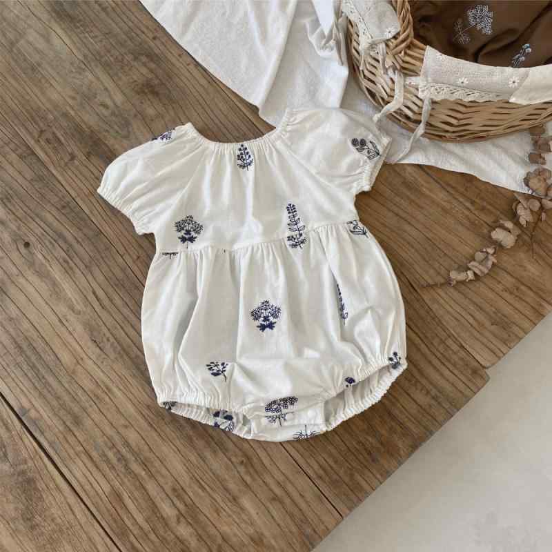 ・カテゴリ: ロンパース、カバーオール・主な素材: 綿 ・対象年齢: 乳幼児（1~3歳、80~100cm）・対象性別: 女の子・袖丈: 半袖・フード: なし・厚さ: 普通・留め具の種類: スナップボタン・スタイル: エスニック・カラー展開:...