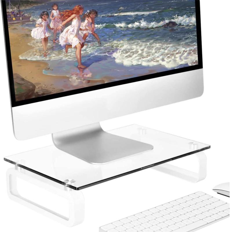 fixed computer monitor riser