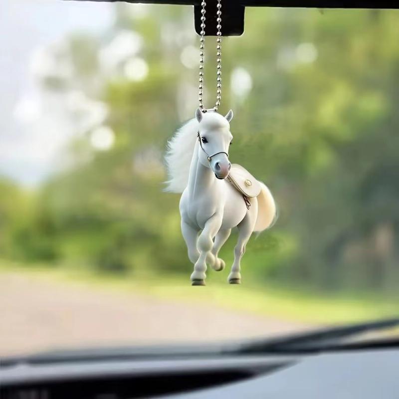 ・カテゴリ: 車載吊り下げ飾り・主な素材: アクリル・柄: 馬・スタイル: シンプル・スタイル分類: ファッション・通勤