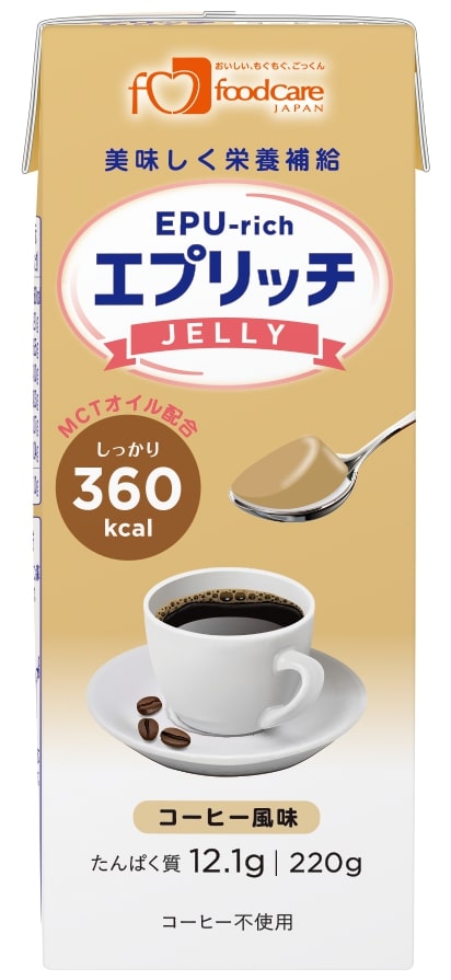 美味しく、簡単にエネルギー、たんぱく質が補給できるゼリーです。 《特徴》 こんな方におすすめします ●十分に食事が摂れない方 ●ゼリー状のものが食べやすい方 ●食事として栄養補給したいとき 原材料名 水あめ（国内製造）、脱脂粉乳、砂糖、植物...