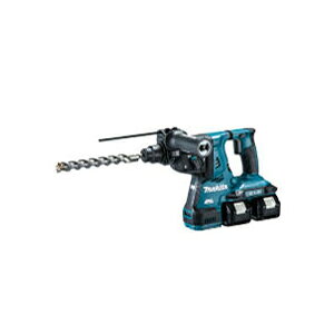 バッテリBL1860B×2本・充電器DC18RD・ケース付[約55分充電(2本同時)](別販売品集じんシステムDX03取付け可能)■18V×2本=36V■リチウムイオン6.0Ah■穴あけ能力コンクリート 28mm■SDSプラスシャンク■ハツ...