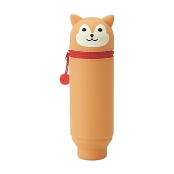 大好評の「立つ」ペンケース。上から押すだけでペンスタンドに早変わり。●しまう時は底を引っ張り出してください。●フタ部分には消しゴムホルダー付き。●ちょこっと頭を出せば、カバンのアクセントに。幅・奥行・高さ（mm）：60mm × 60mm ×...