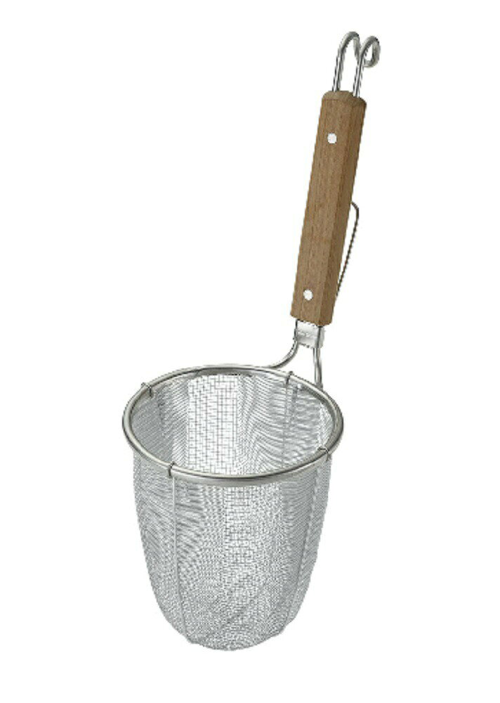 商品説明商品名：TSステンレス　ラーメン専用パワーテボ 深型　細麺用　引掛付品番：ATB2302規格,直径×深さ(mm)細麺用 ,140×160JANコード：4989083101285仕様：深型　細麺用　引掛付商品説明細麺用 (10メッシュ...