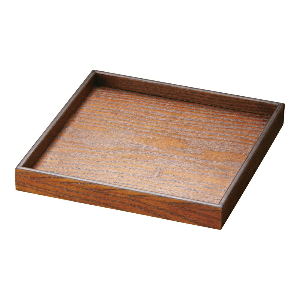 商品説明商品名：木製　宴　角皿　目摺り 6．0品番：PUT0602サイズ：幅×奥行×高さ(mm)180×180×22(内寸)幅×奥行(mm)169×169JANコード：4993007694128素材：木原産国：中国商品詳細0