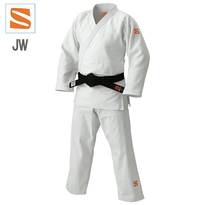 ■上下ロゴ金茶S刺繍入り ■上衣： 綿35％　ポリエステル65％ ■ズボン： 綿100％ ■ホワイト ■中国製 ※帯は別売りとなります。 ゼッケン取り付け希望の方はコチラ プリントゼッケン 刺繍ゼッケン ネーム刺繍をご希望の方はコチラ 一般...