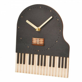 ピアノのカタチの楽しいパズル。※天然木のため、色ムラ、フシ、ささくれ、木ヤニがある場合がありますが、商品の特性としてご理解ください。サイズ(約)W15×L4.5×H19cm　※完成時・スタンド使用時個装サイズ：4.5×25.5×33.5cm...