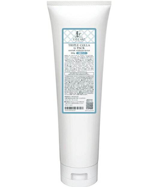 EST LABO エステラボ トリプルコラーGパック 300g 3種のコラーゲンがすみずみまで浸透 内側から潤いを生み出す肌に育てるパック ふき取り不要のジェルクリームパック！ 3種のコラーゲンが肌のすみずみまで浸透し、みずみずしい潤いを与...