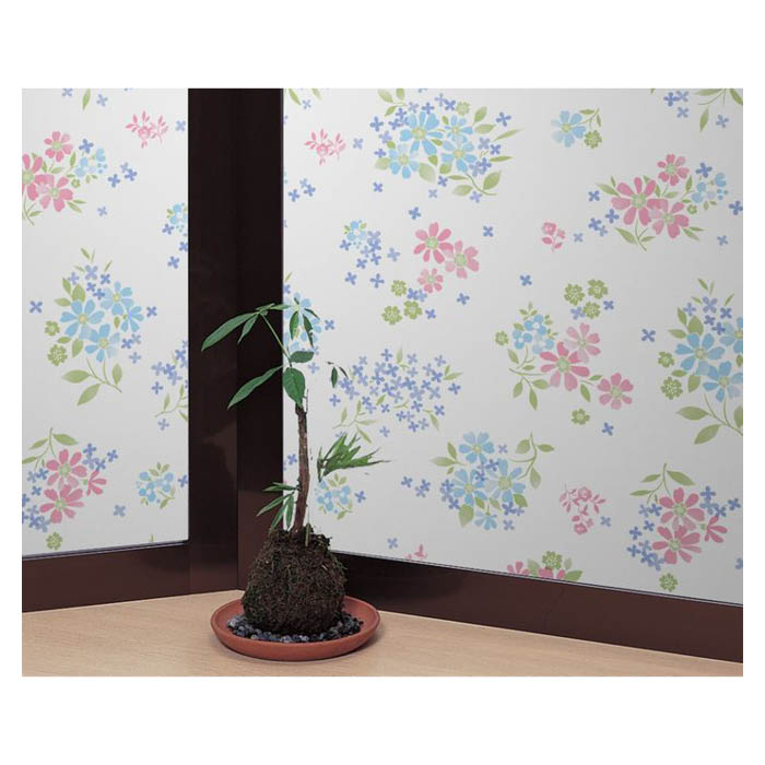 【仕様】■サイズ：約92cm×90cm■材質：塩化ビニール樹脂【特徴】■飛散防止効果があります■糊を使用していないので、賃貸でも安心です■貼ってはがして、また貼ることができます■UV99％カット■ペア（複層）ガラス、網（線）入りガラスにも貼れます